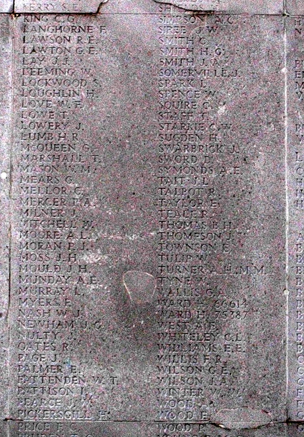 Richard Thomas Lambert Teale -Private 242063 – Garforth Roll Of Honour