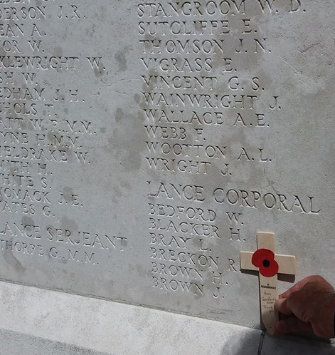 Robert Breckon – Lance Corporal 14008 – Garforth Roll Of Honour